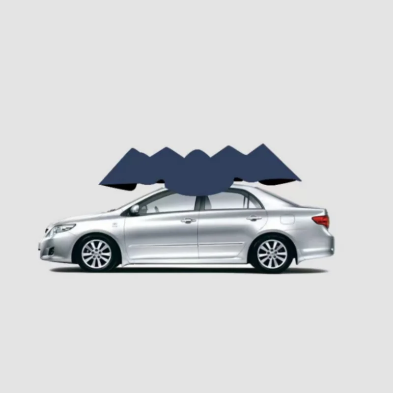 Car Umbrella Sun Shade - Electric Automatic Sun Cover Tent