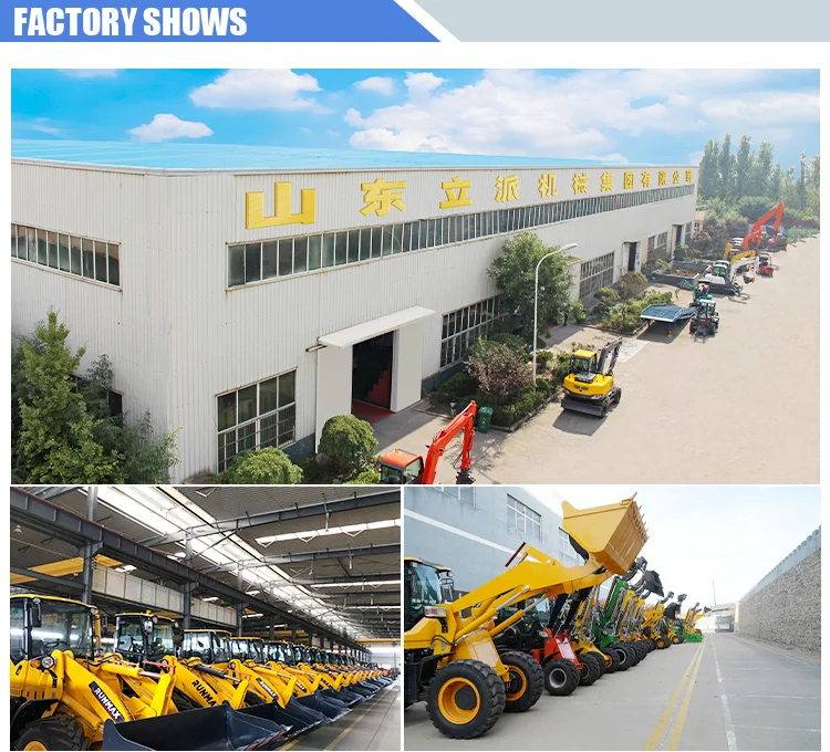 RIPPA Retroexcavadora Chinese Backhoe Loader Efficiency