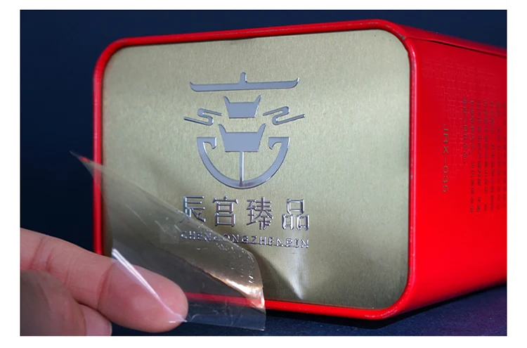 Custom Printed Vinyl Logo Transfer Sticker Clear 3D Metal Sticker ...