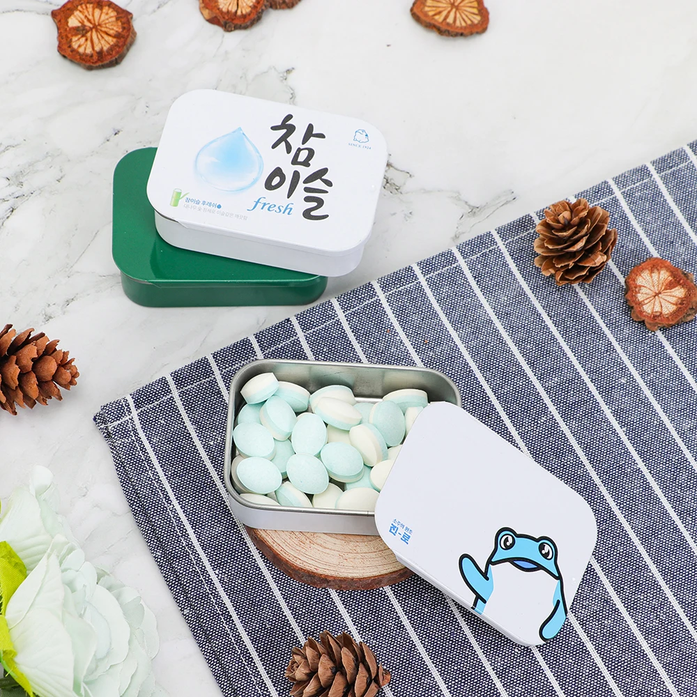 Mini Storage Containers - Rectangular Tins for Keychains