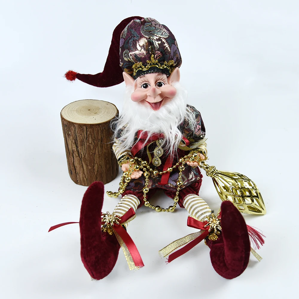 Elfo De Navidad Christmas Elves Figurine Xmas Indoor Decorationelf ...