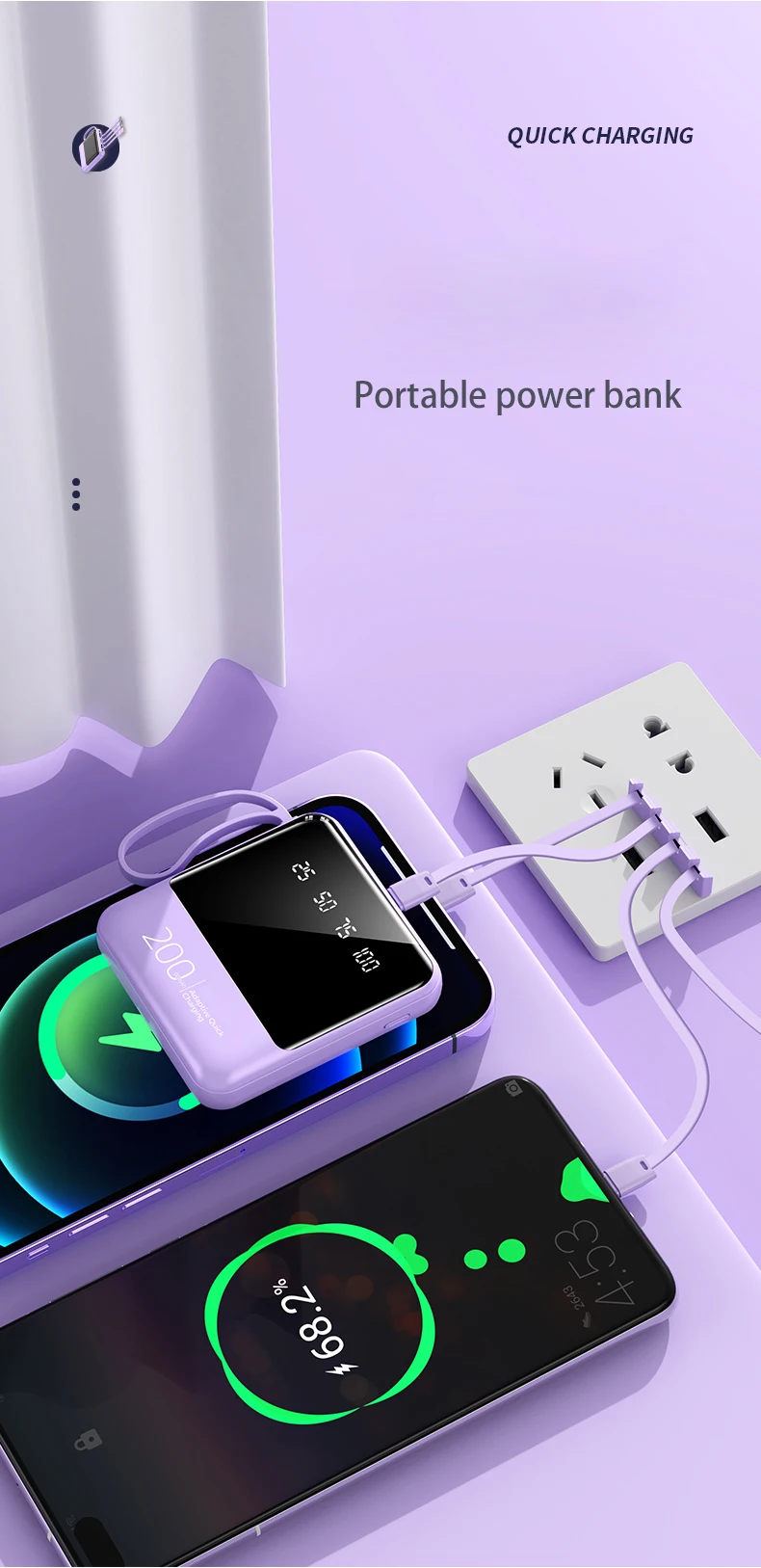 Custom LOGO Power Banks - Portable and Reliable Solutions