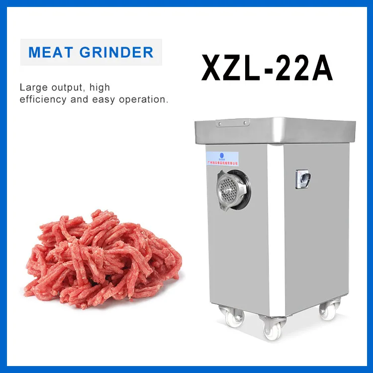 Industrial Frozen Meat Mixer and Grinder - High Efficiency