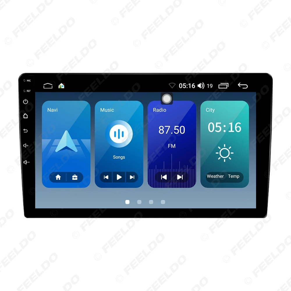 9" Universal Big Screen Android Car Multimedia Head Unit Navigation ...