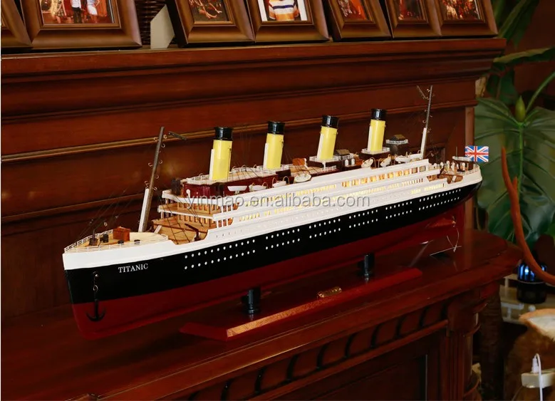 Rms Titanic Ship Model With Led Light,Size 80x10x29cm Titanic Ship ...