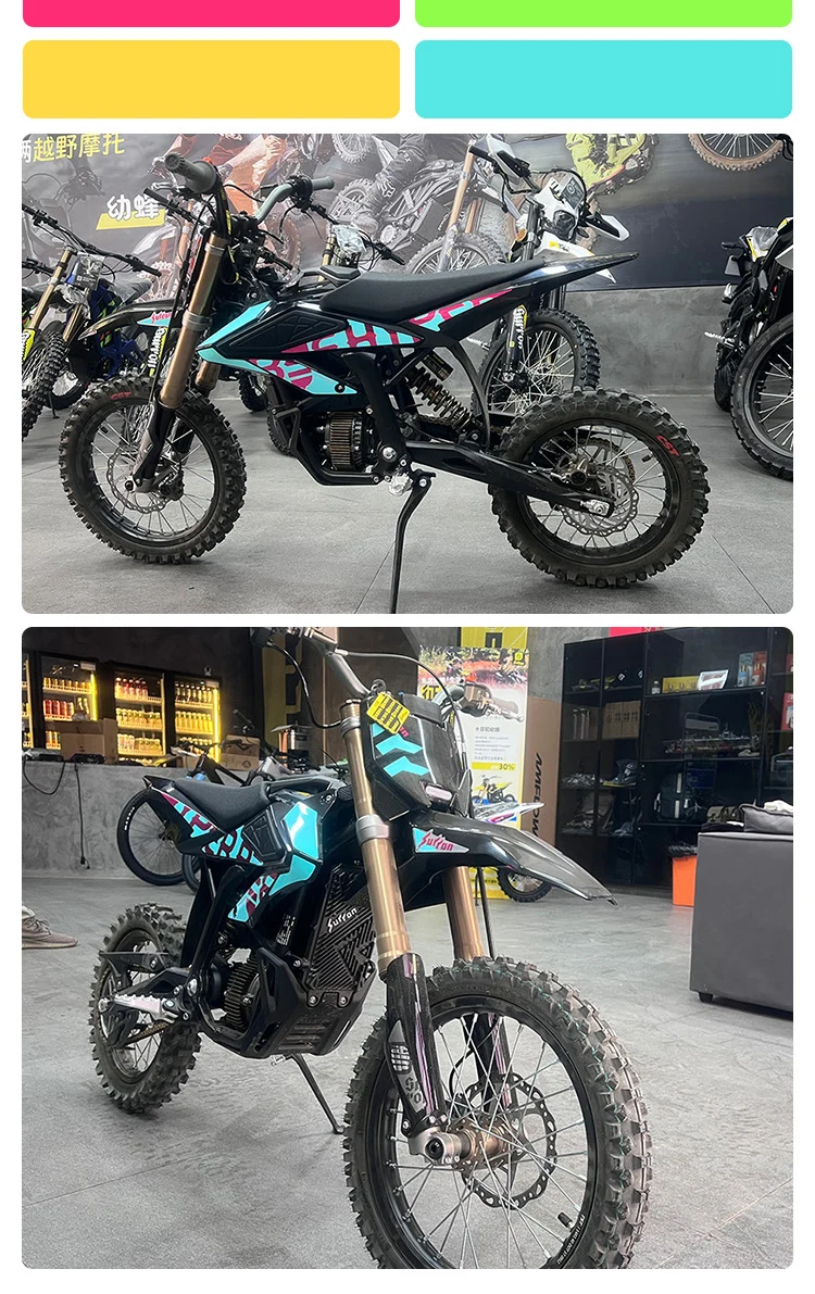 Sur Ron Hyperbee Electric Motorcycle 5000W Power and Smart Recovery for ...