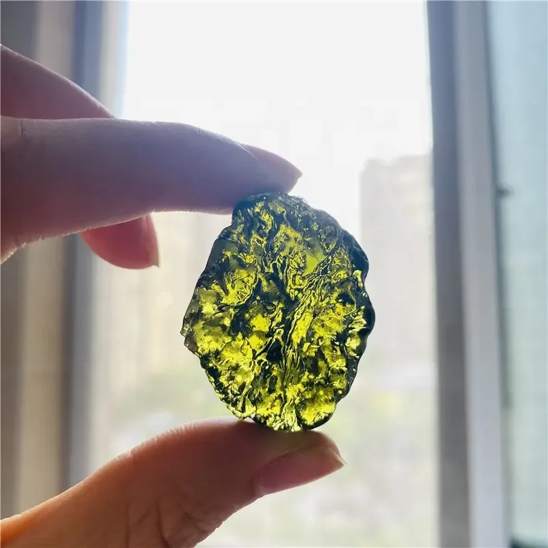 Alibaba.com: High Quality Czech Meteorite Moldavite Green Glass ...