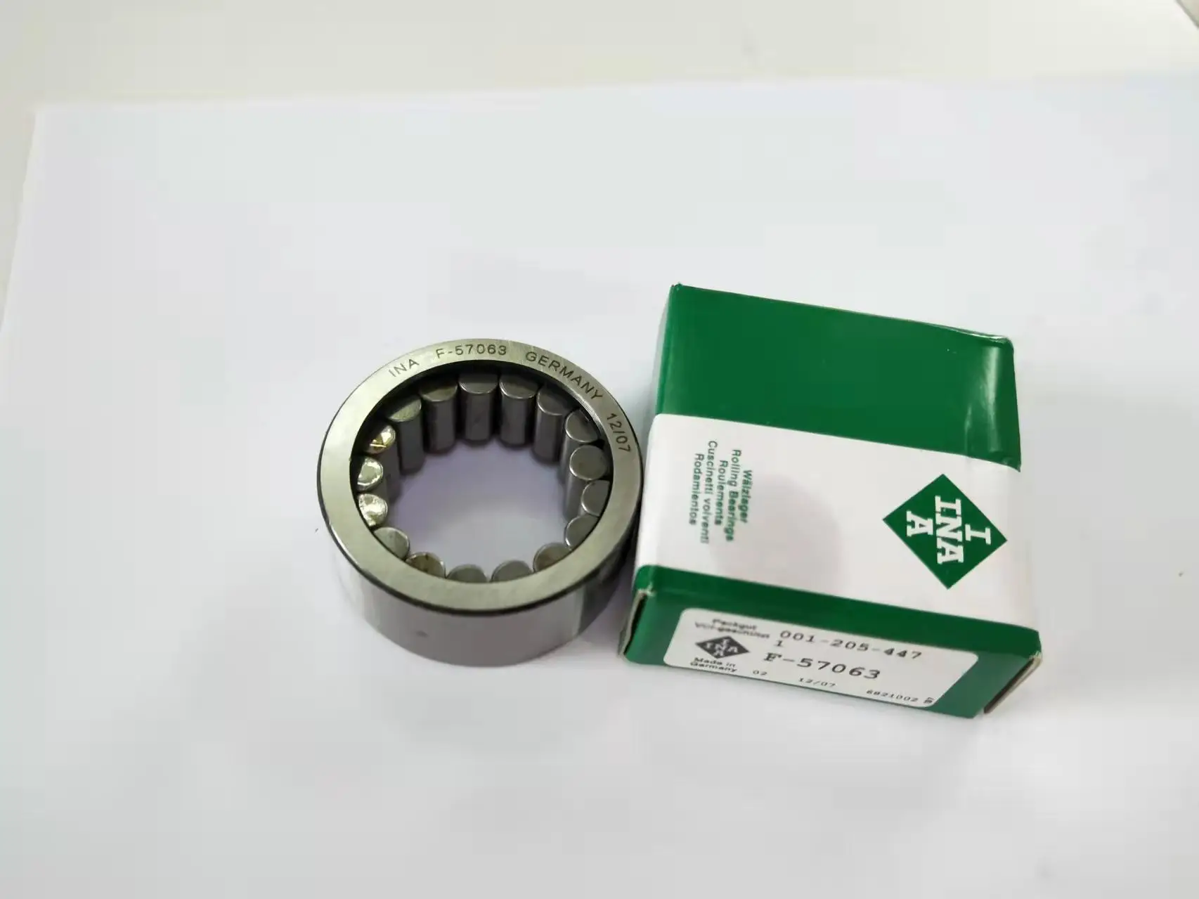 Full Complement Cylindrical Roller Bearing /high Precision Hydraulic ...
