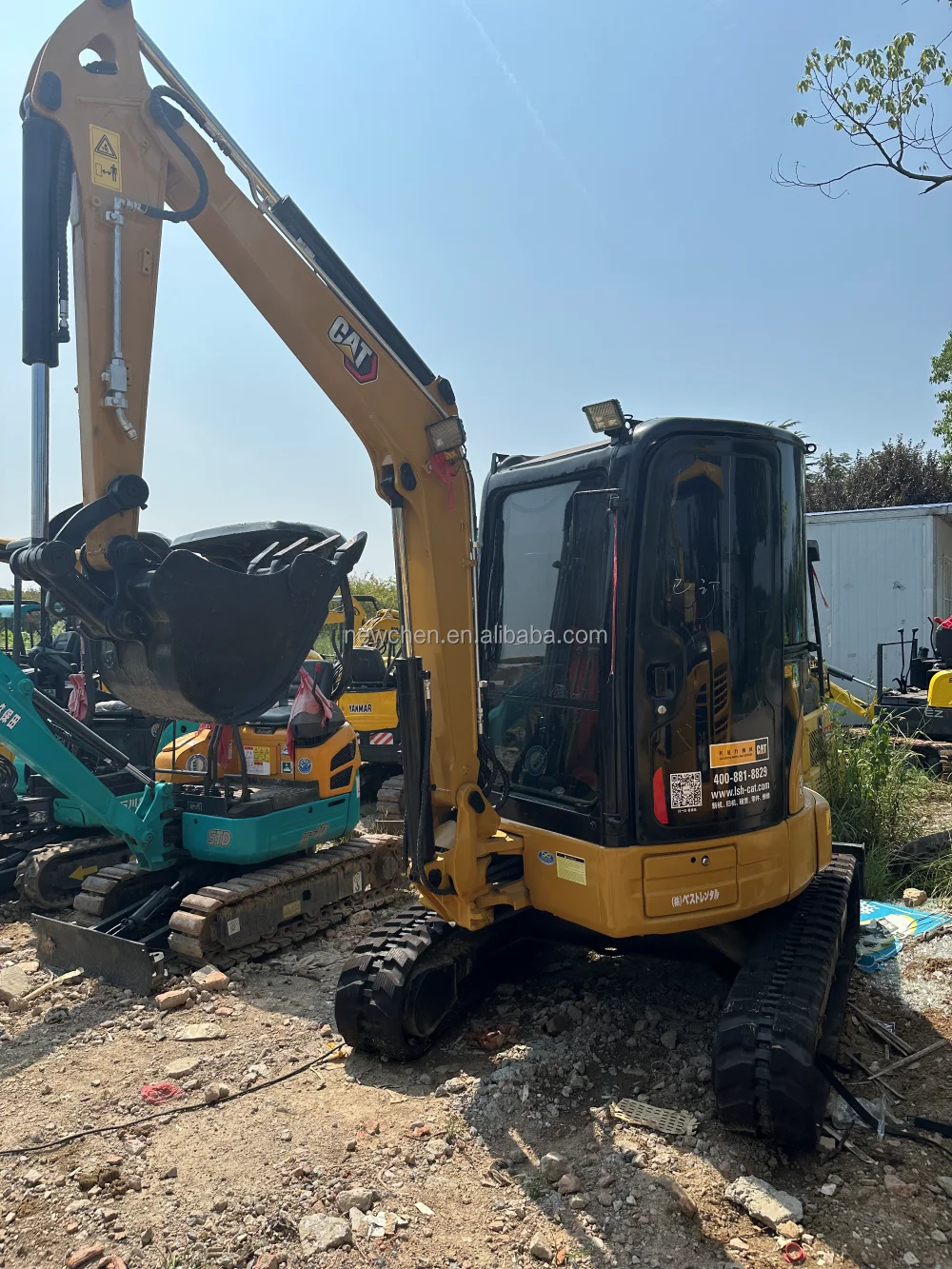 Japan Used Mini Excavator Cat303.5E 303.5 303ecr Crawler 3 Tons Second ...