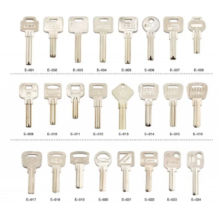 Wholesale Magnetic Metal Door Key - Plastic Blank Keys