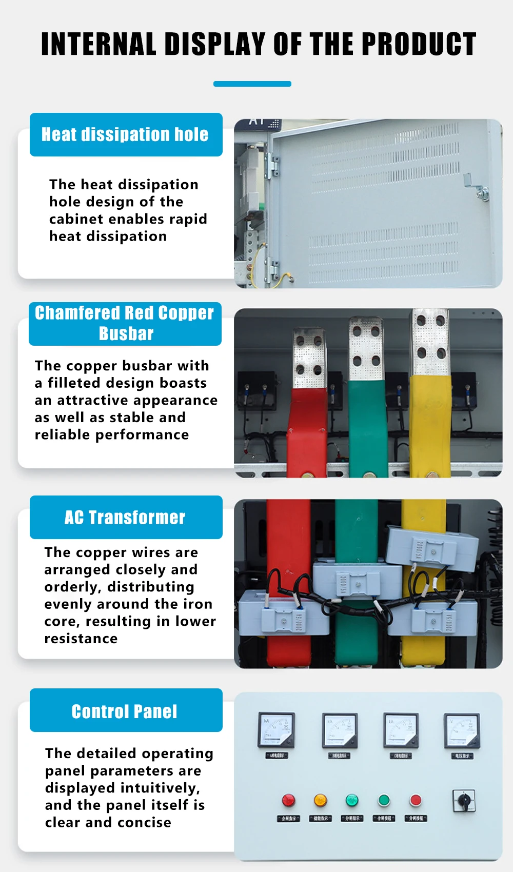 GCS Low-Voltage Assembled Switchgear Cabinet,Metal Enclosed LV ...
