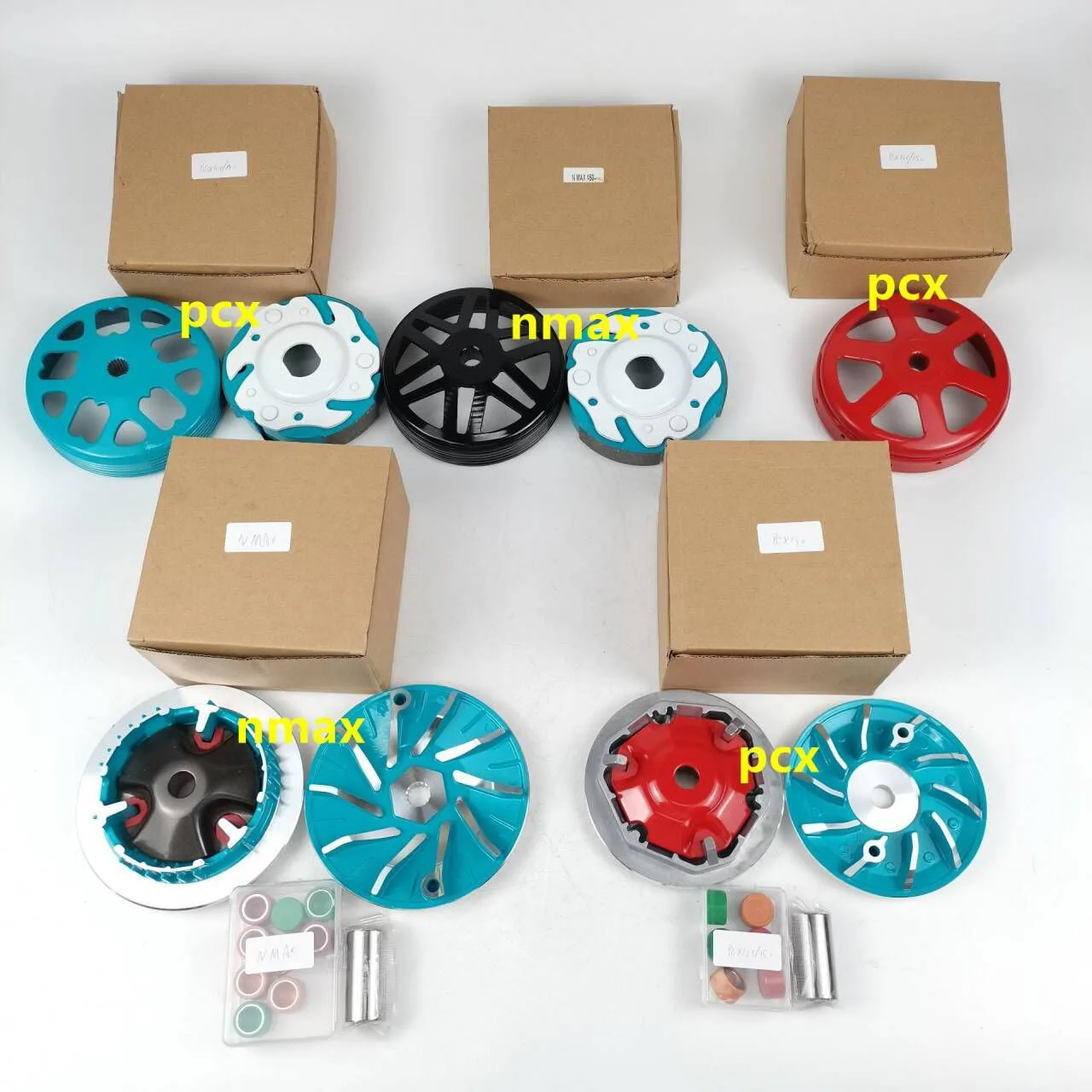 WANOU CVT Parts Vario Pcx Nmax Beat Fi Mio Motorcycle Front Variator ...