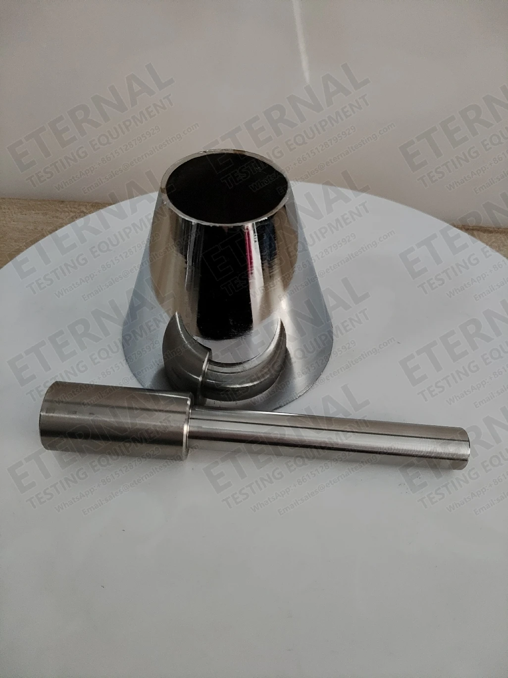 Sand Absorption Cone and Tamper - Reliable Testing Equipment