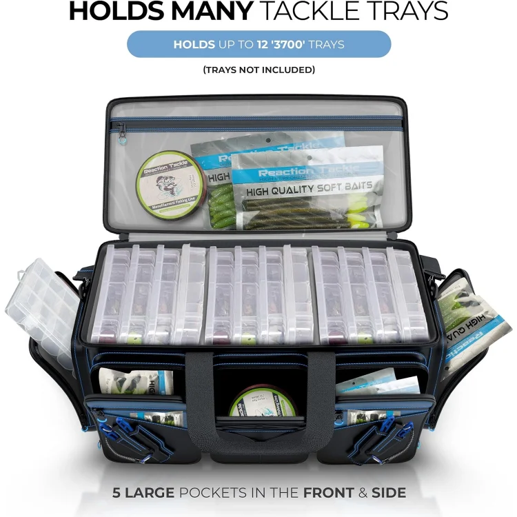 Large Saltwater Resistant Fishing Bags Fishing Tackle Storage Bags ...