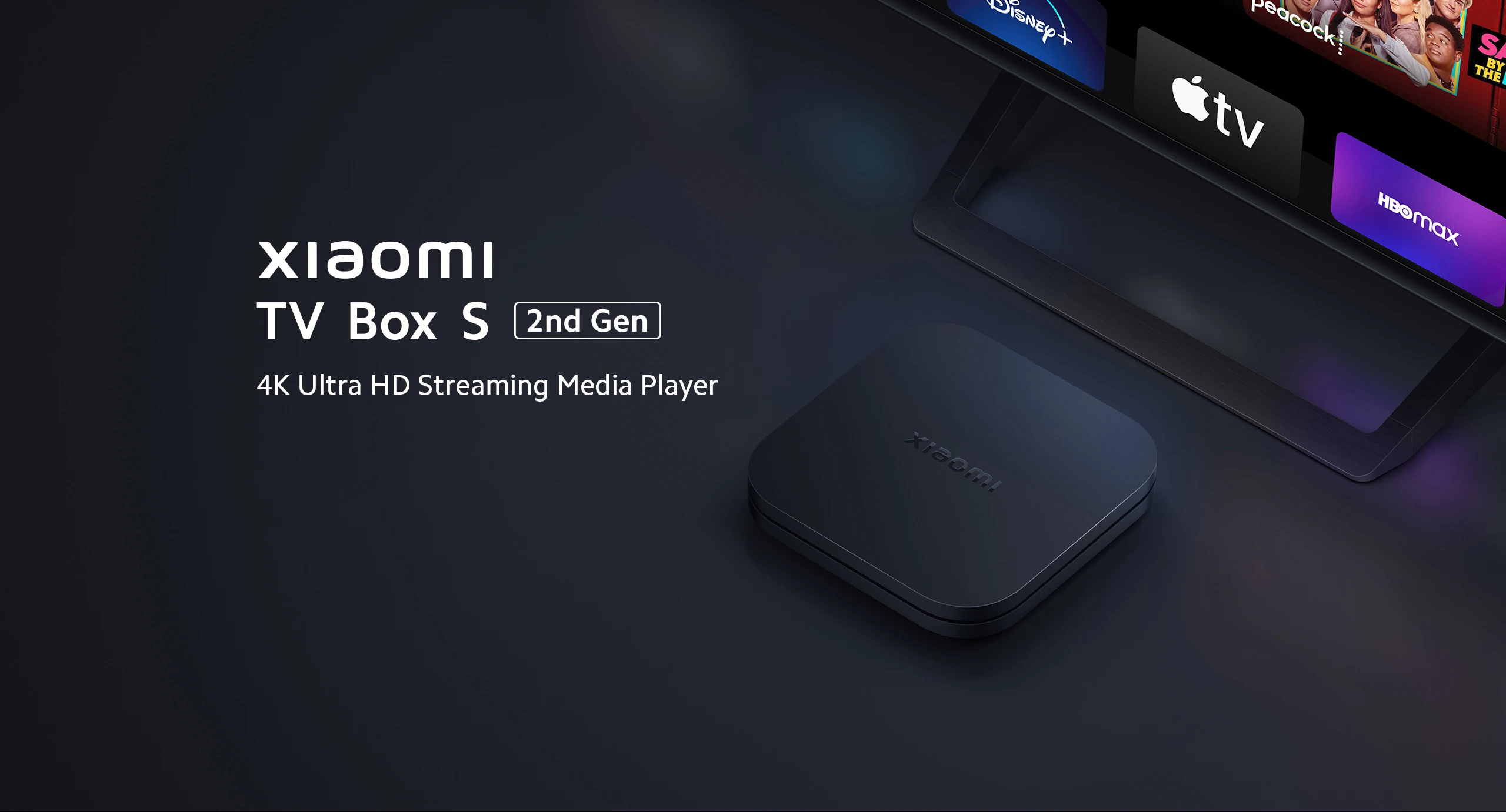 Xiaomi TV Box S 2nd Gen - 4K Android 11 High Clarity TV Box
