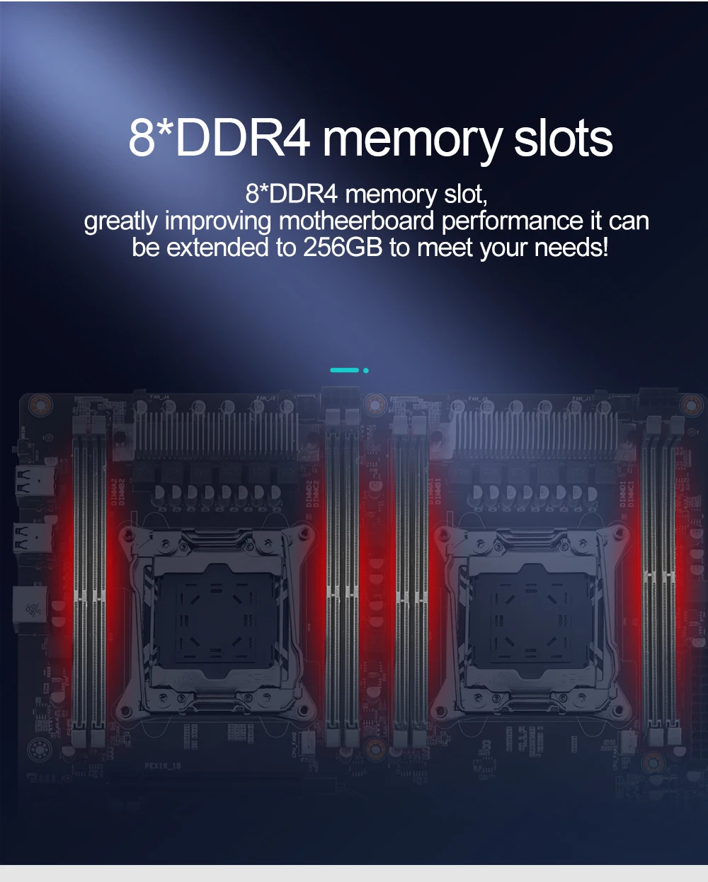 Ddr4 Dual Cpu Lga2011-3 Socket 6 Pcie Server 6 Gpu C612 Chipset X99 ...