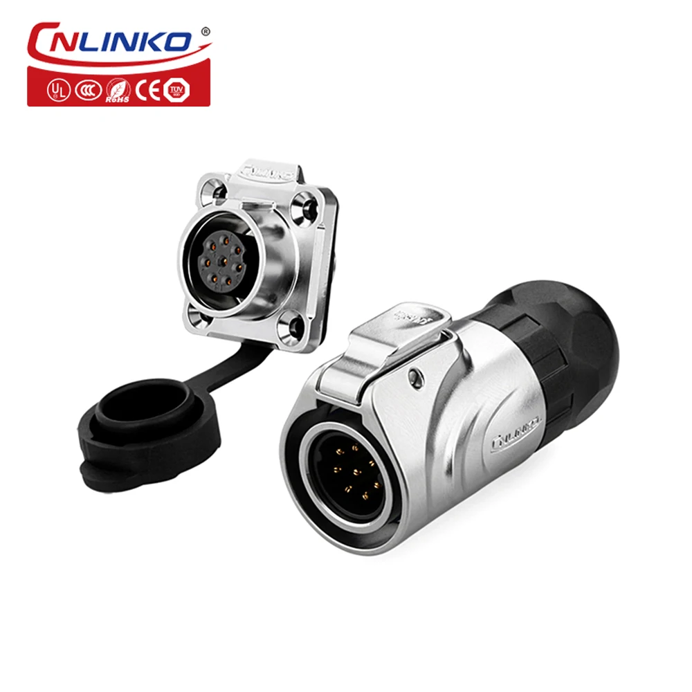 M16 Waterproof Quick Disconnect Bayonet Electrical Wire Connectors Male ...