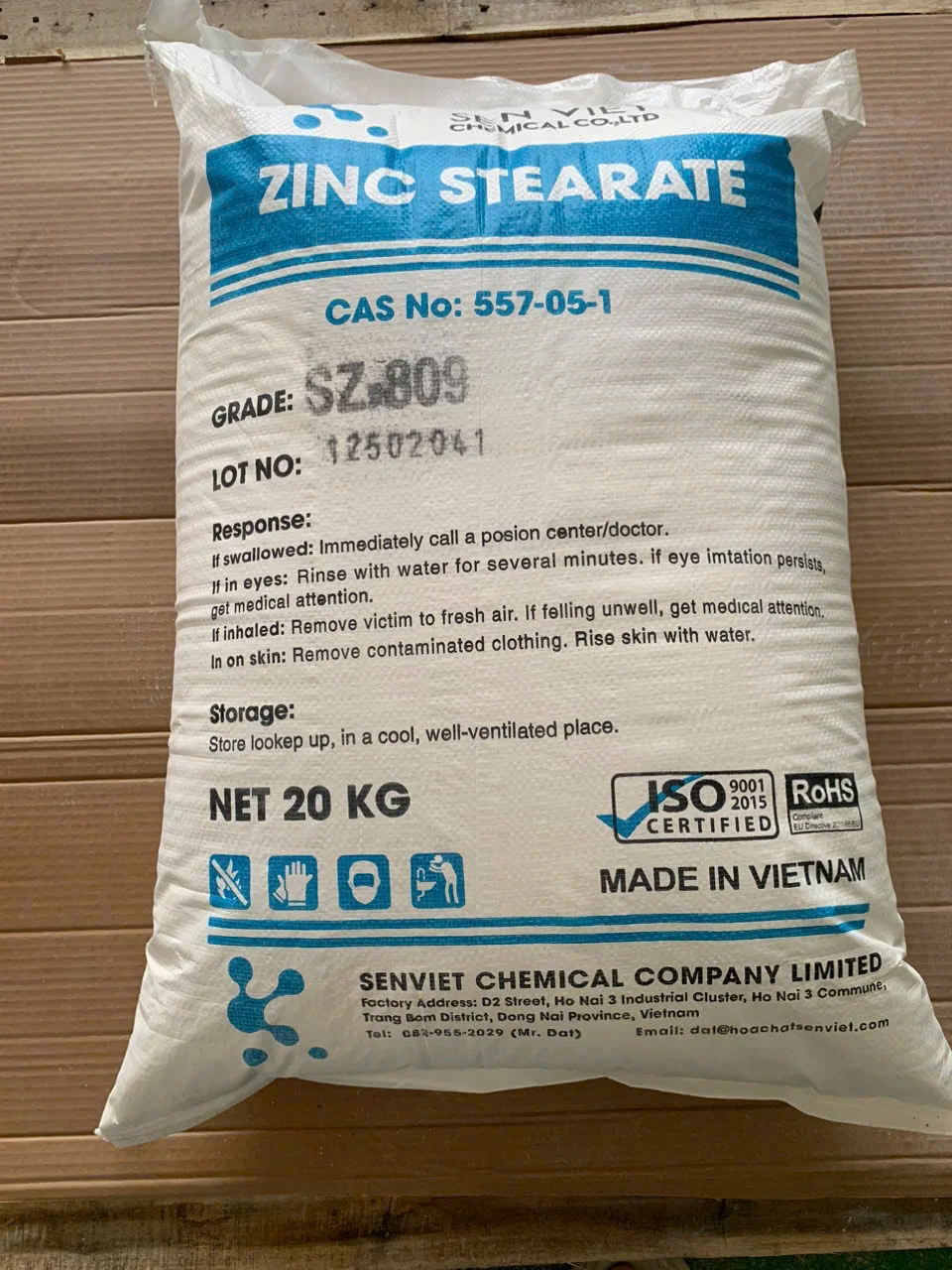 Zinc Stearate PVC Stabilizer Masterbatch Chemical Auxiliary Agent for ...