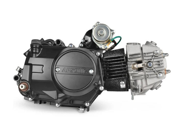 C110 Motorcycle Engine Spare Parts Engine Left and Right Box Baked ...