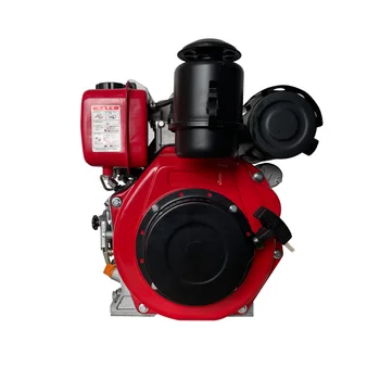 Slow Speed 1800 Rpm High Power Air Cooled Vertical Engine 296 Ml Diesel ...
