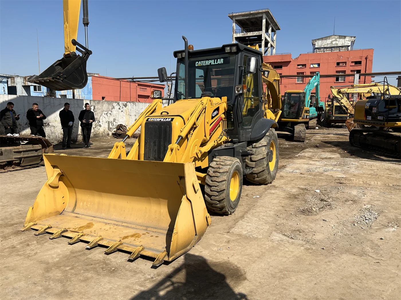 Used Backhoe Loader Cat 420f 420f2 / Used Cat Small Loader 420f ...
