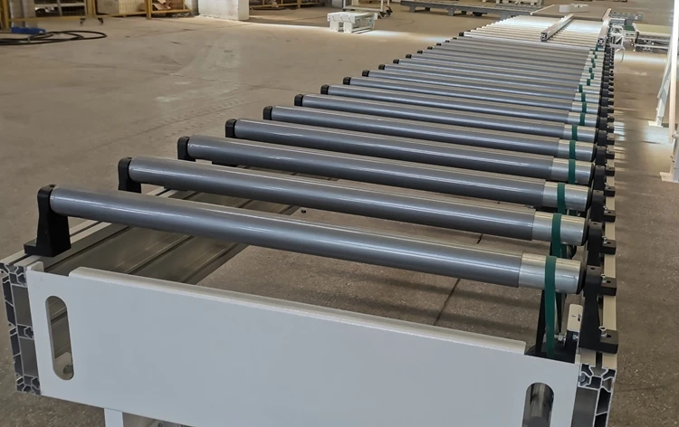 High Quality PVC & PU Foam Plastic Roller Conveyor New Condition ...