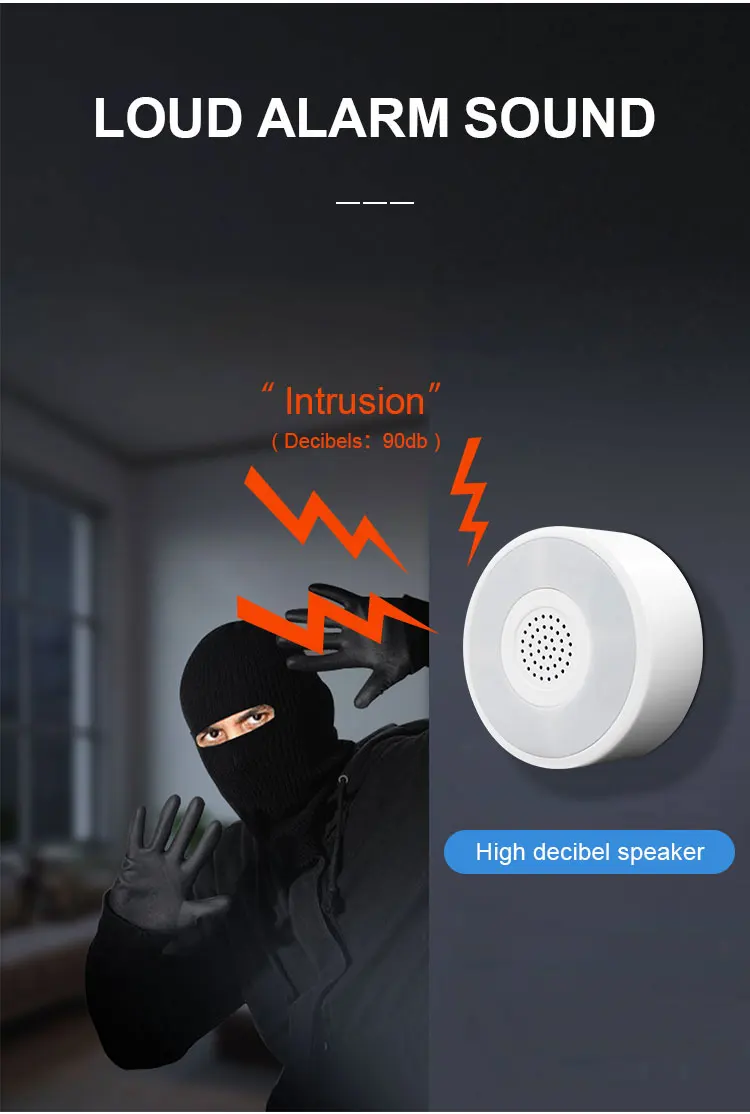 Tuya Alarm Smart Siren Wifi Alarm Sensor Sound Light Alert Usb Smart ...