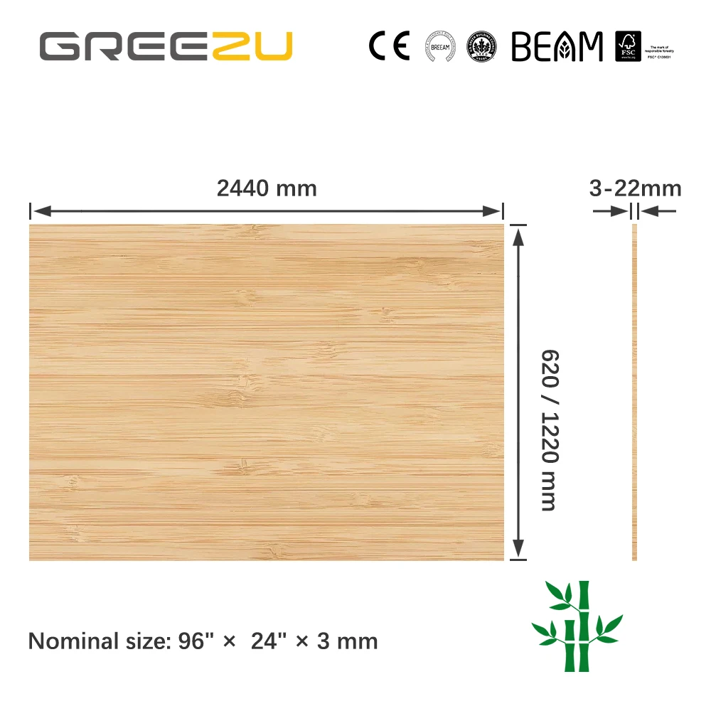 Fsc-certified Bamboo Plywood - Sustainable & Durable Panels