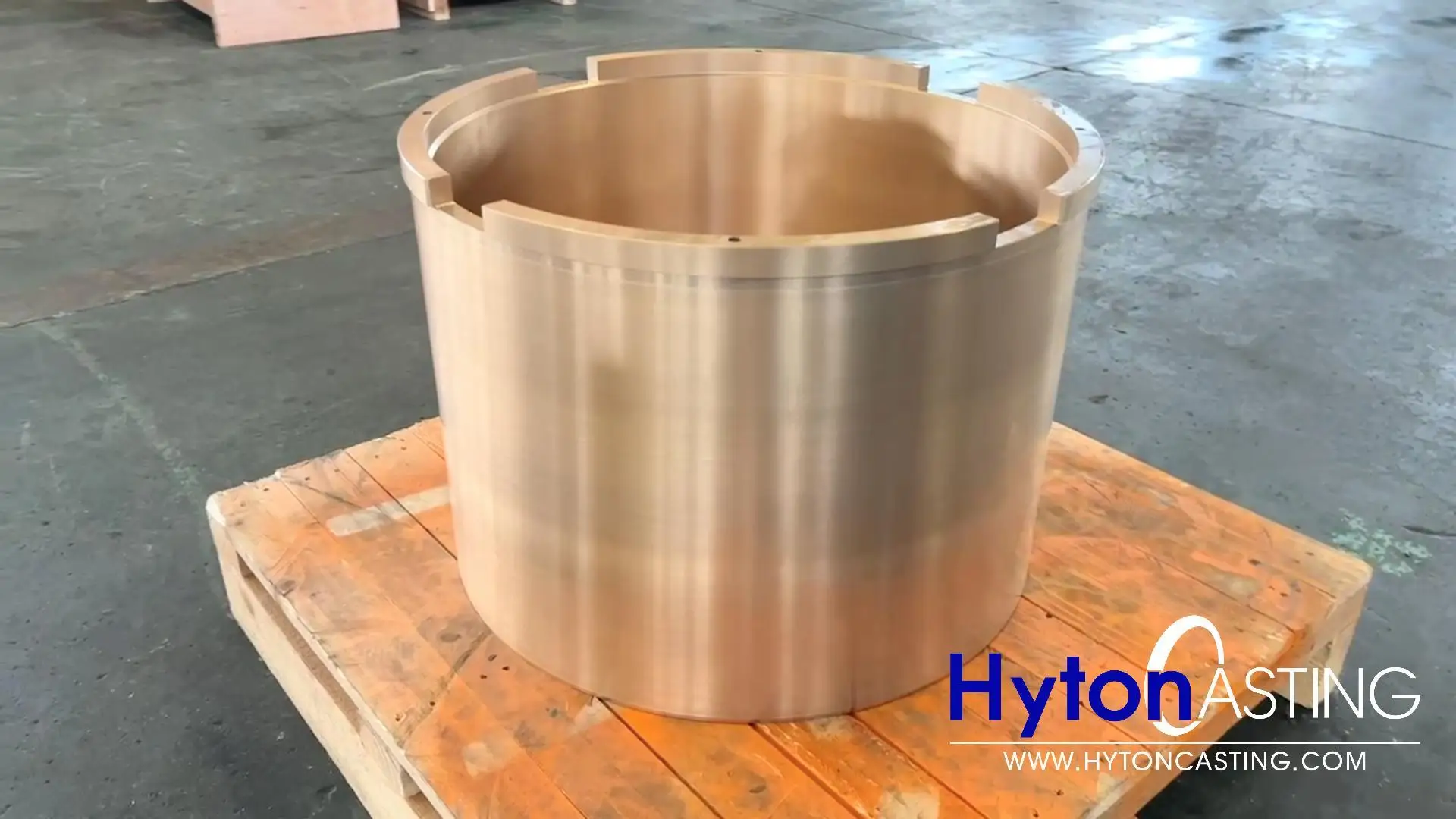 Bronze Sleeve Eccentric Bushing Cone Crusher Spares Bottom Shell ...