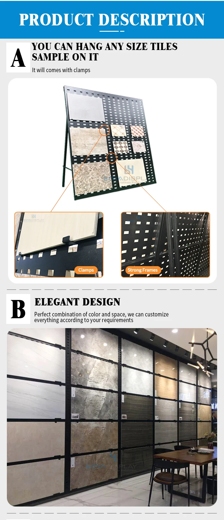 Wholesale Adjustable Ceramic Tile Metal Quartz Floor Type Slab Mosaic ...