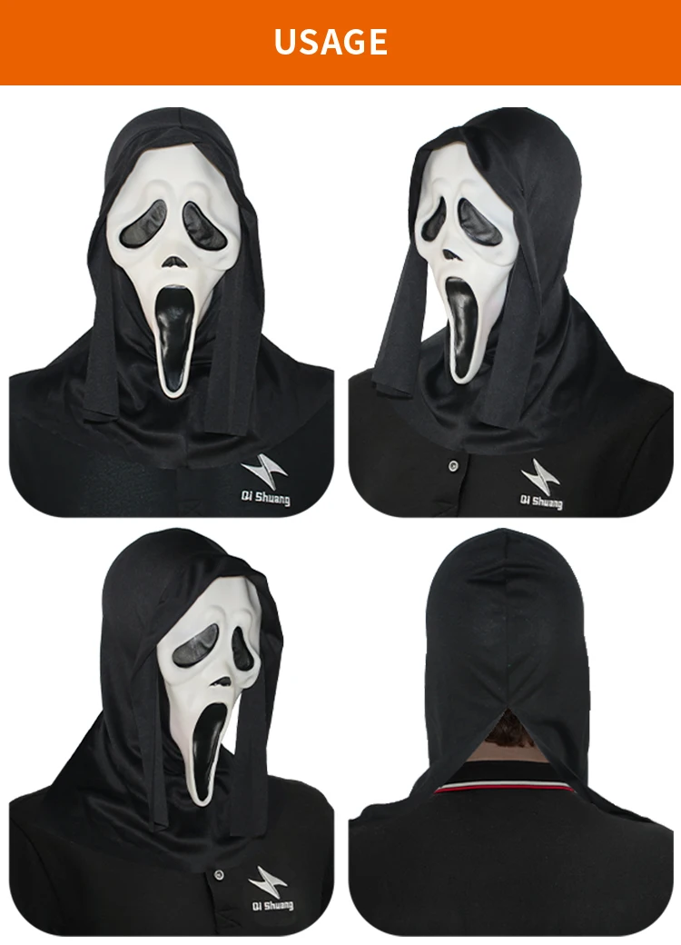 Halloween Masquerade Party Cosplay Props - Scream Masks