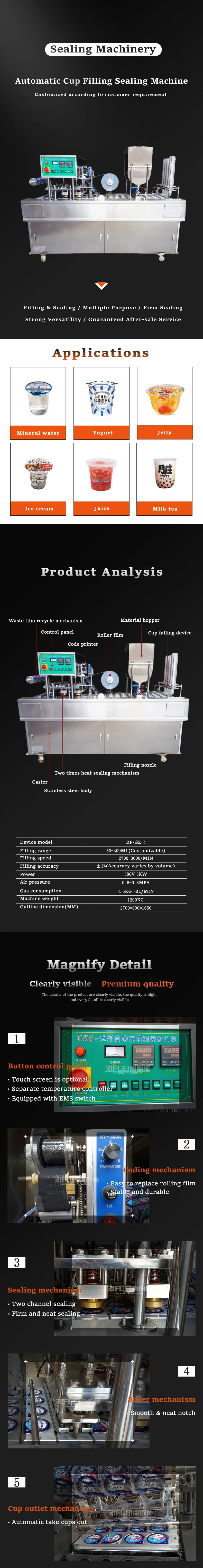 Communion Cup Grape Juice Filling Sealing Machine - Automatic
