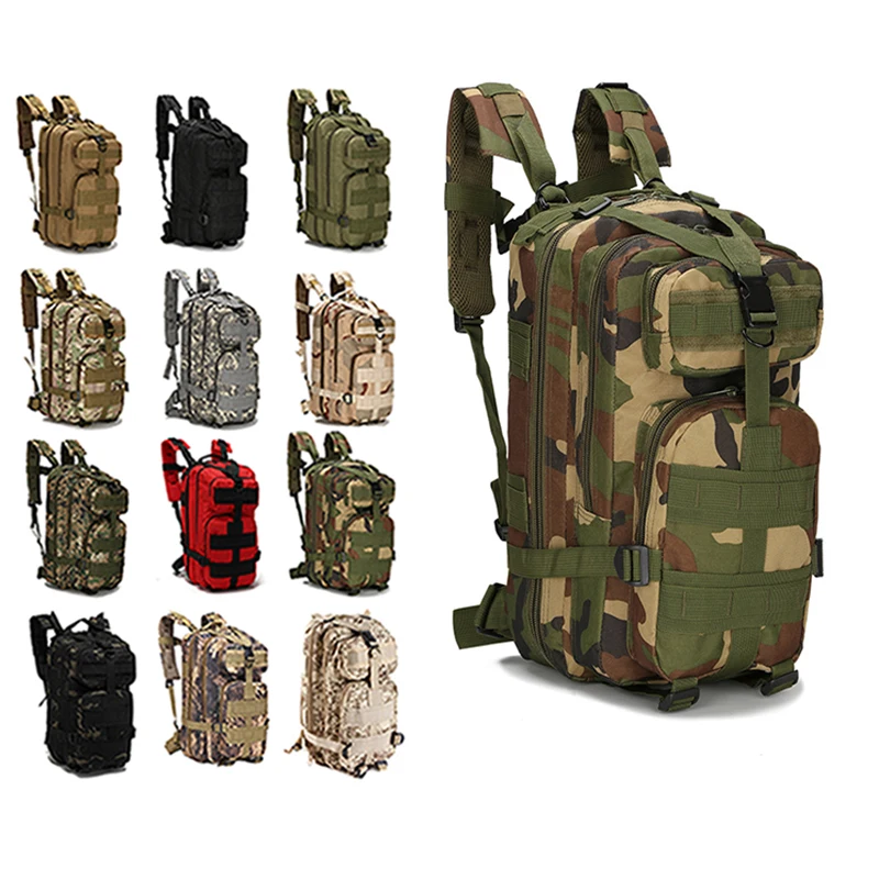 Small Zipper Emt 3P Attack Oxford Small Zipper Tactical Duffle Backpack ...