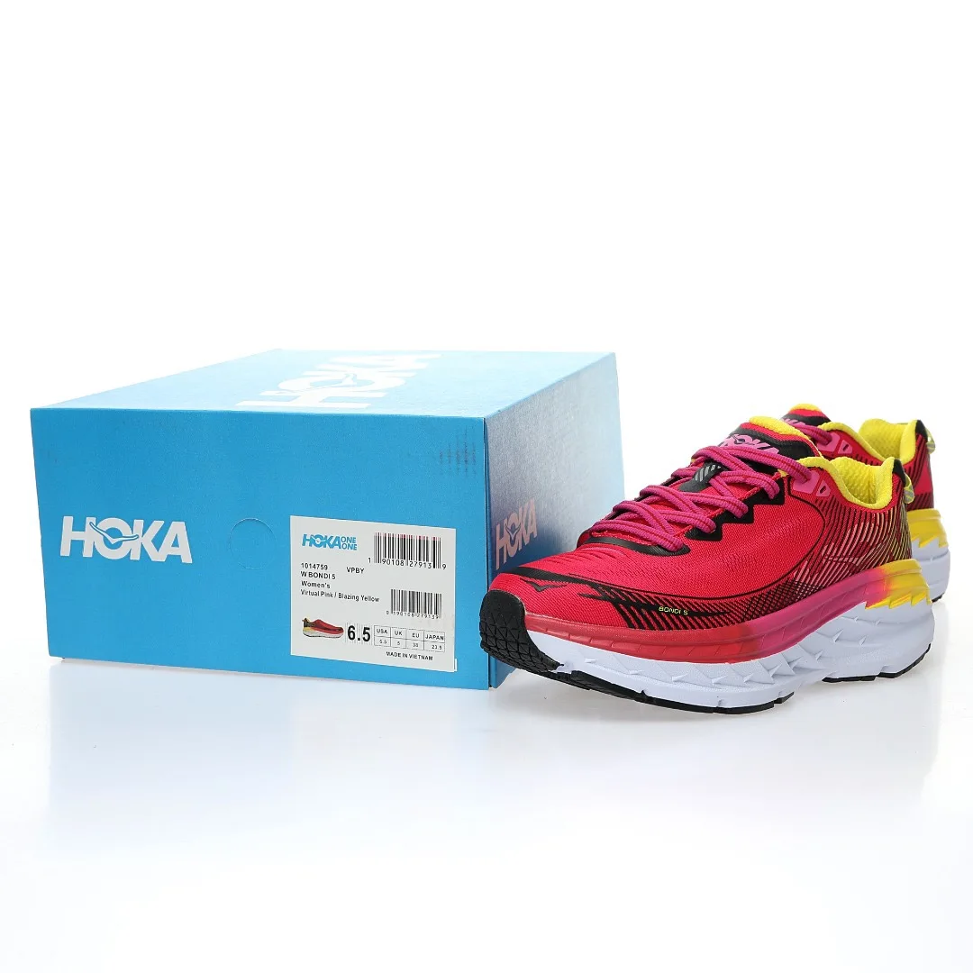 Hokas One One Bondi 5 Low Shoes Men And Women's Sneakers Breathable ...