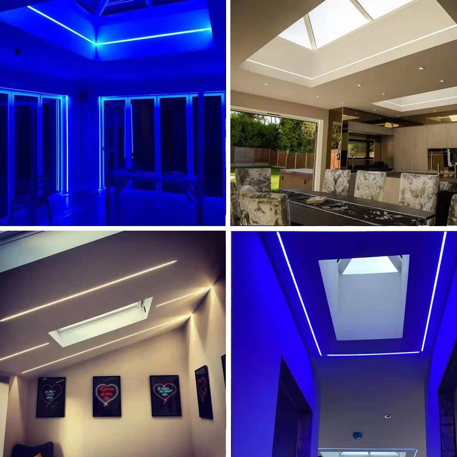 20x15mm Drywall Plasterboard Aluminum Profile Gypsum Led Strips Light ...