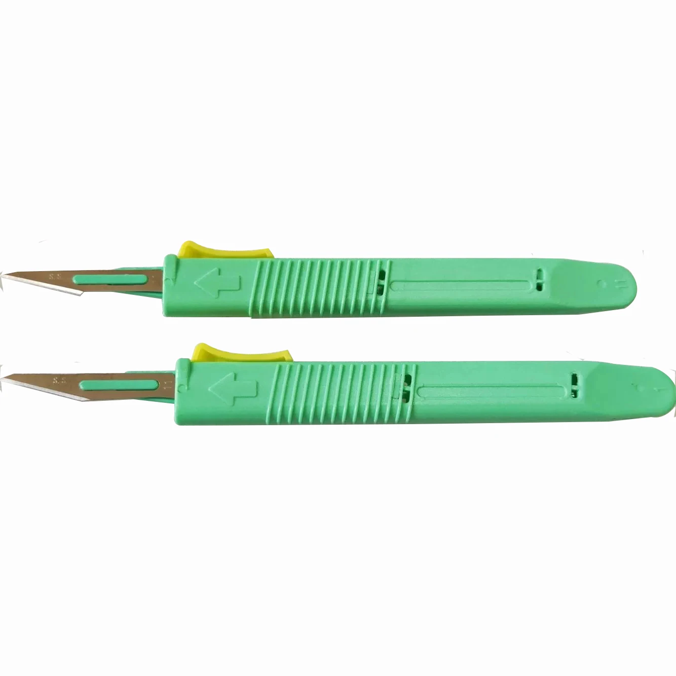 ORIENTMED Disposable Stainless Steel Surgical Scalpel with Plastic ...