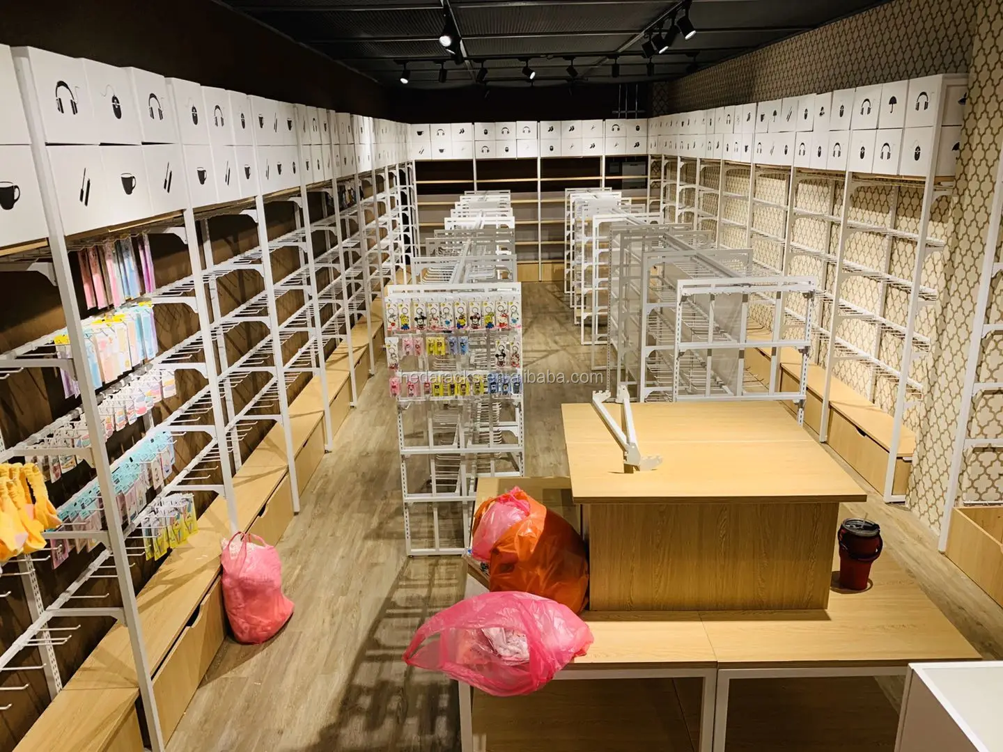 Shelving for Mini Grocery - Customizable Display Racks