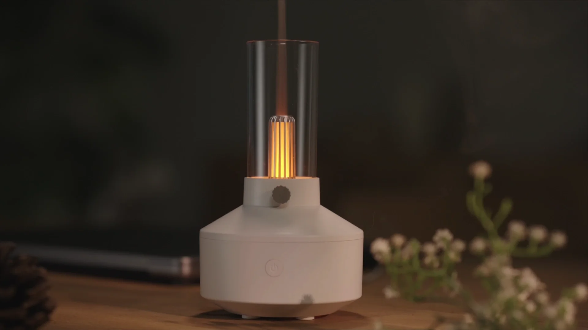 Mist Ultrasonic Electric Aroma Diffuser Humidifier Retro Night Light ...