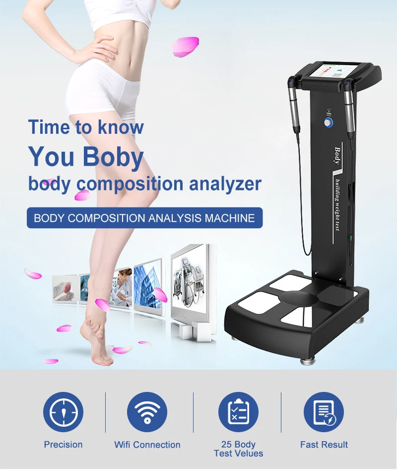 Advanced 2024 Human Body Composition Analyzer With Printer, High ...