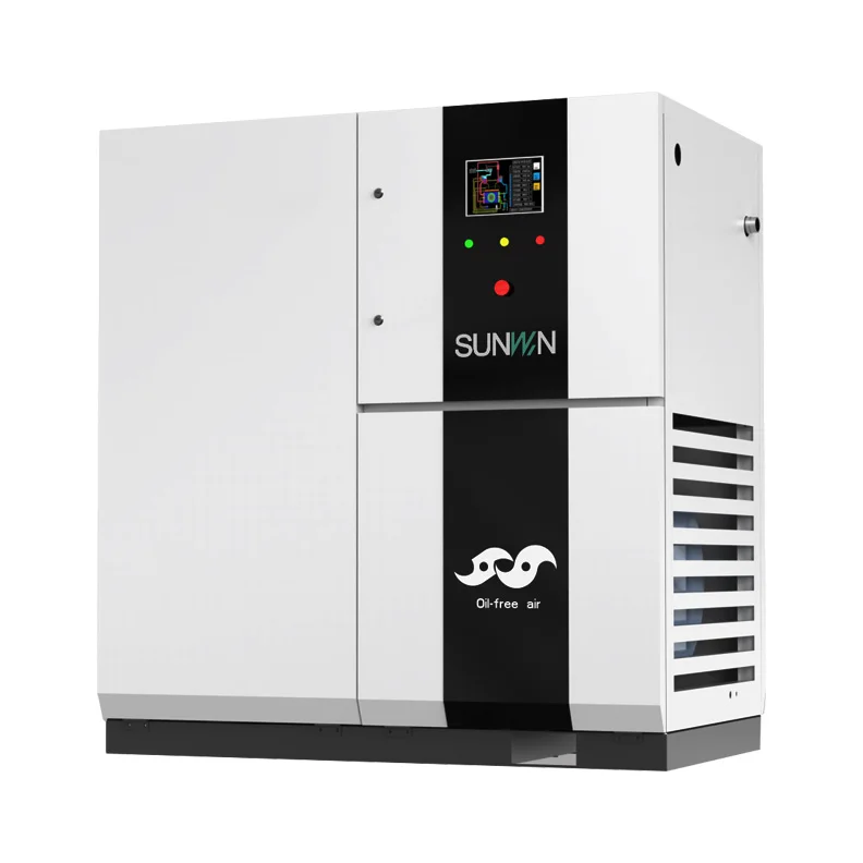 Oil-free Rotary Tooth Air Compressor For Food And Beverage Industry ...