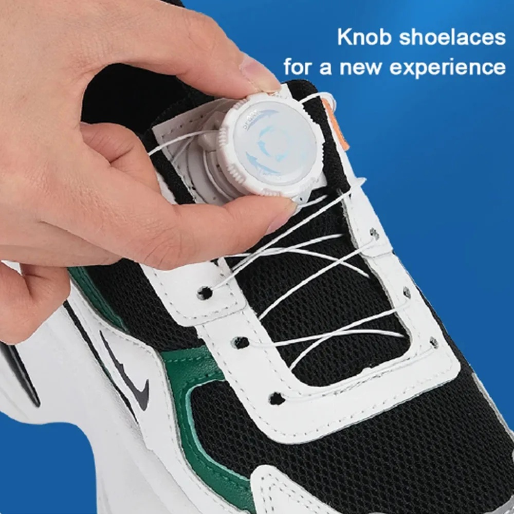 No Tie Shoe Laces - Quick Locking Sneaker Laces for Kids & Adults