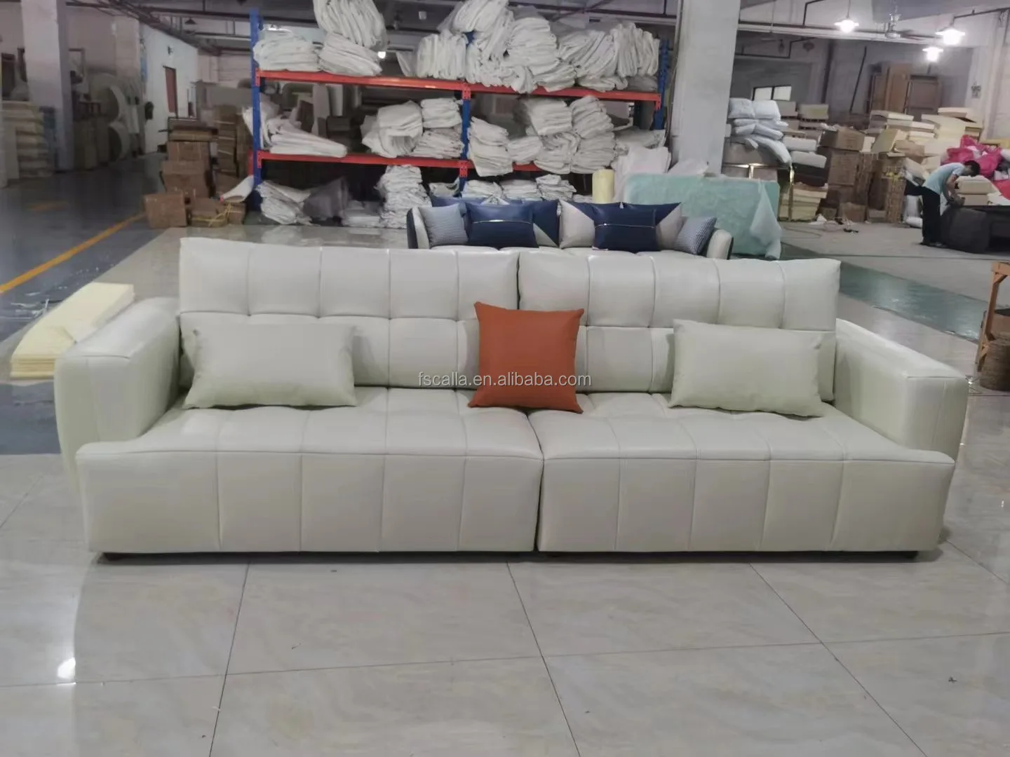 Italian Technology Cloth Living Room Sofa Modern New Design Combination ...