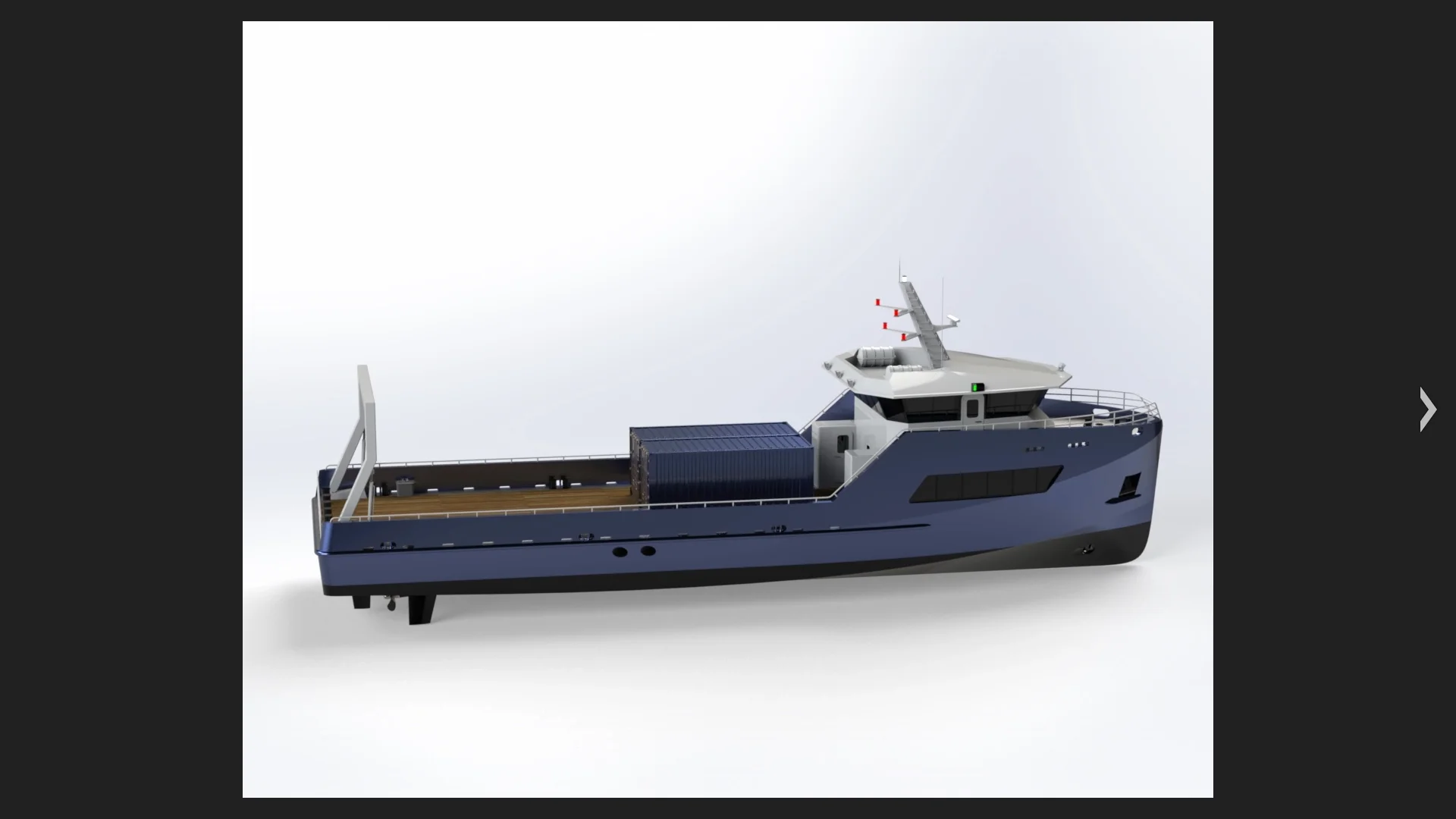 Grandsea 100ft/32m Aluminium Boat Platform Supply Vessels Crew Transfer ...
