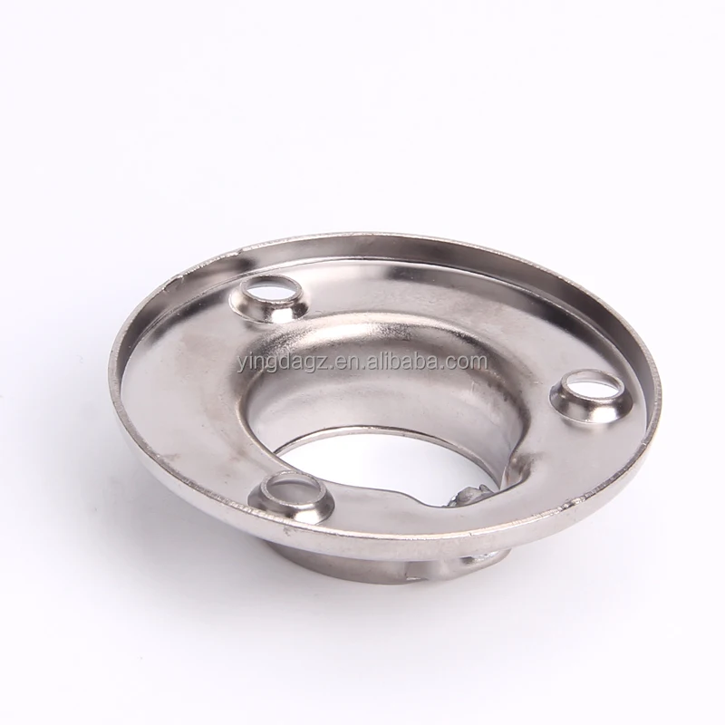 Round Wardrobe Tube Support Iron Flange Block For Steel Round Tube ...