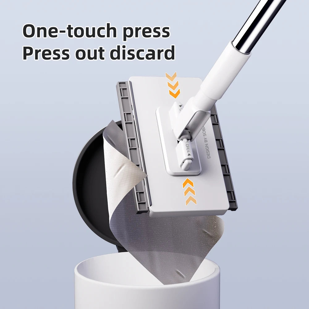 Sweeper Disposable Wipe Mops - Efficient Floor Cleaning