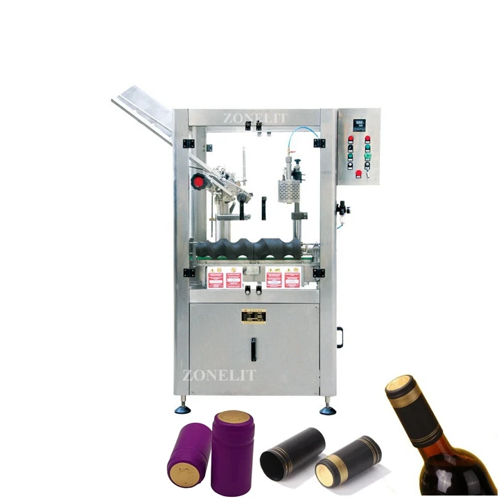 Automatic Wine Bottle PVC Capsule Capping Machine - 8000bph