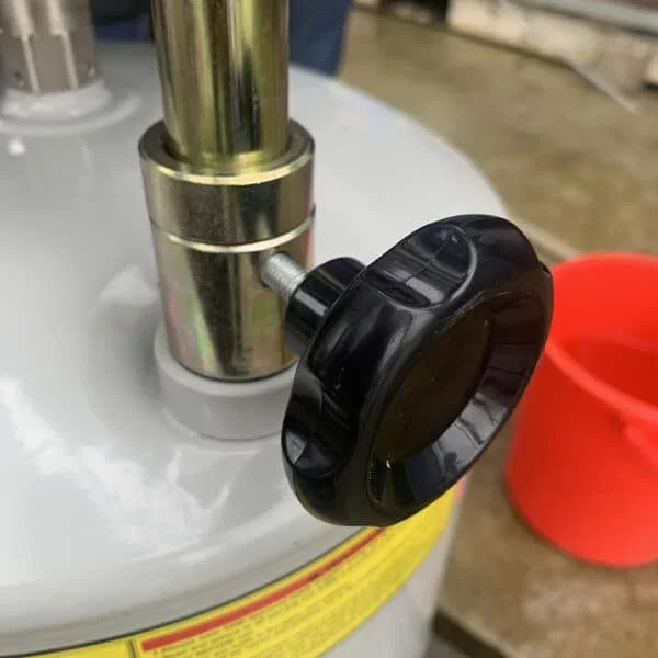 Waste Oil Drainer Engine 80L Oil Drain Tank Cart Oil Drainer Tank on Wheels