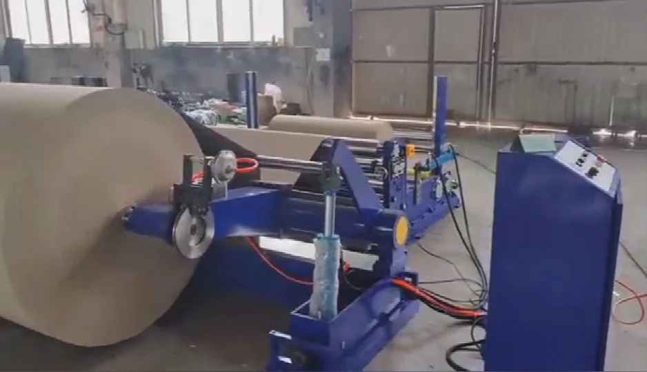 Small Business High-Speed Kraft Paper Roll Slitting Machine Paper ...