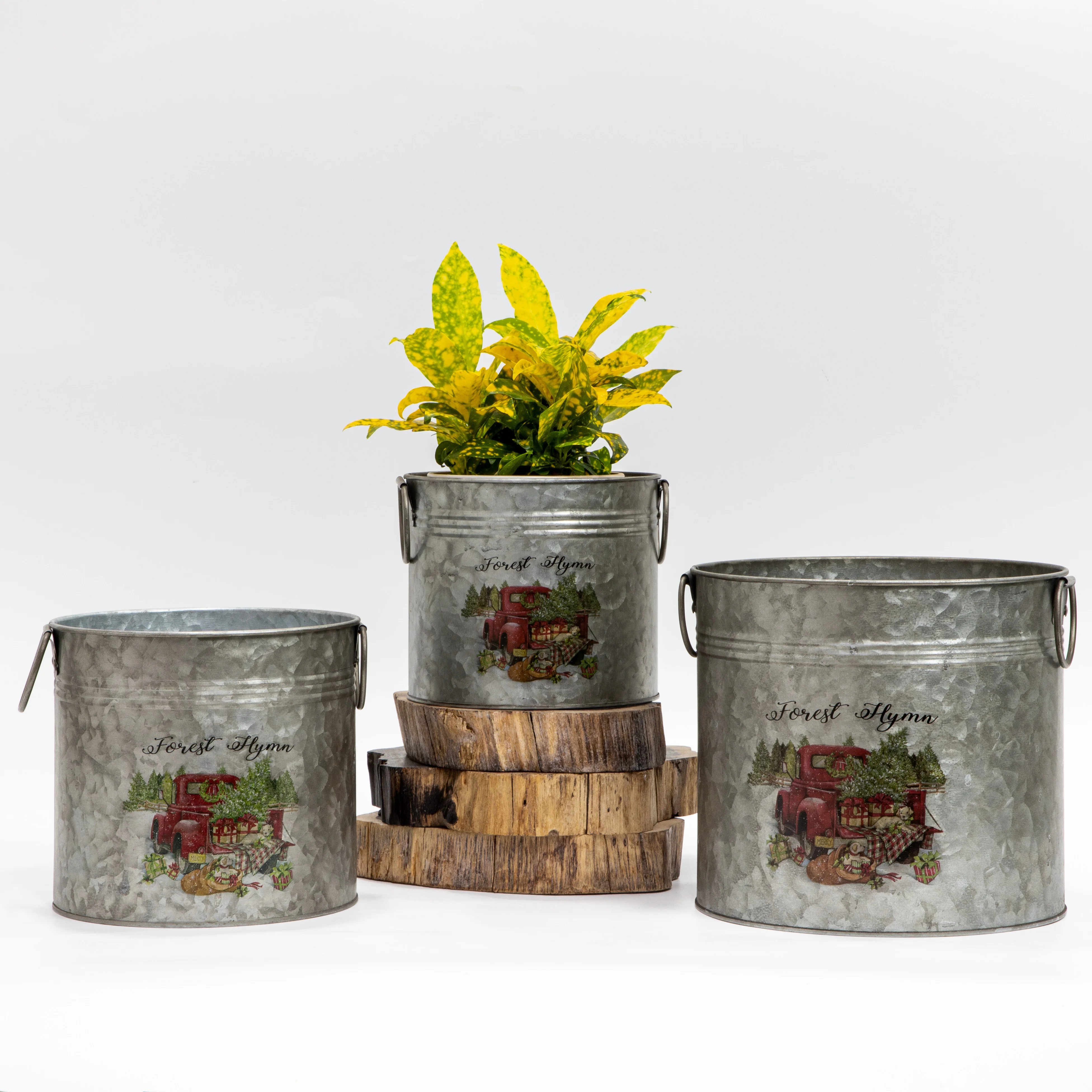 Home & Living Home Décor Vases Magnolia Market Galvanized Decor ...