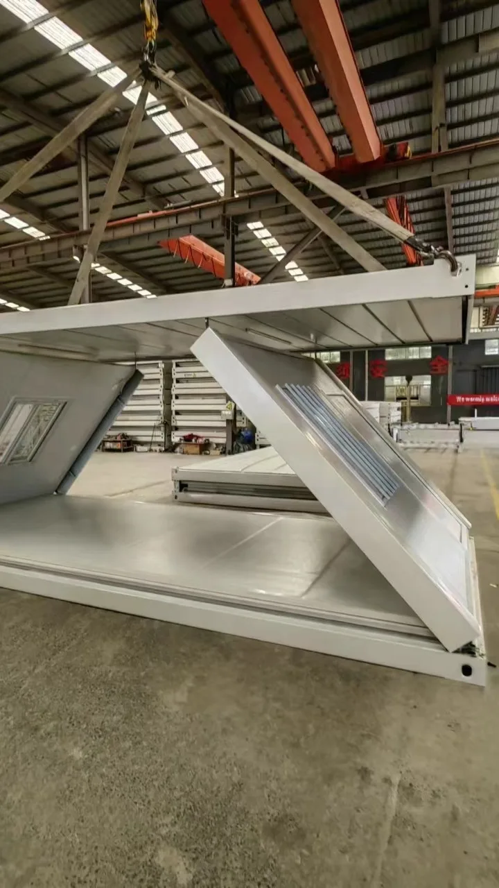 Cheap Fold Out 20ft Portable Tiny House Warehouse Mobile Foldable ...